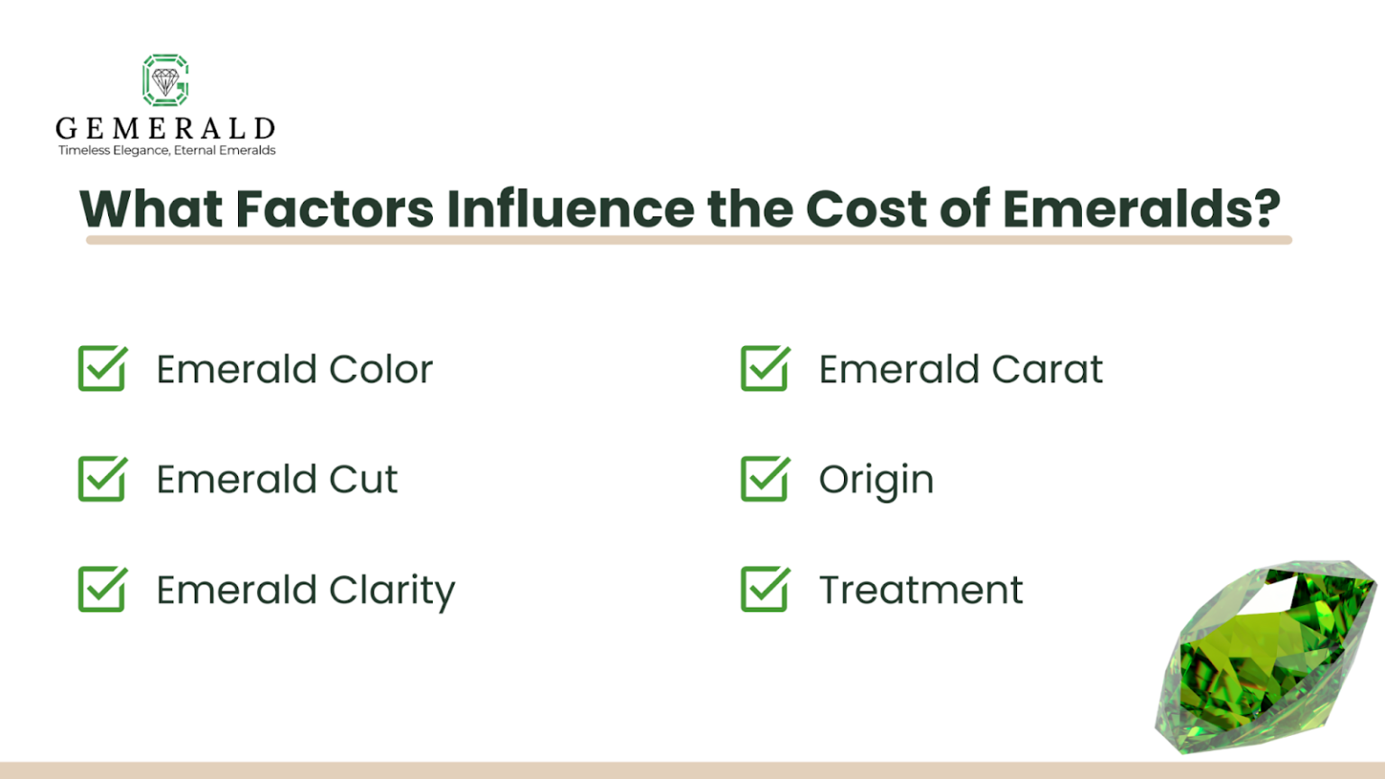 How Much Do Emeralds Cost in Different Cuts and Sizes? - Gemerald Gems